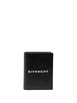 Givenchy 4g-motif Leather Wallet - Black