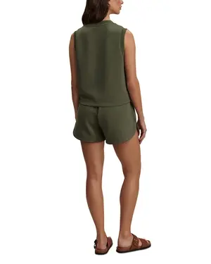 Varley Shea Cropped Tank Top - Thyme