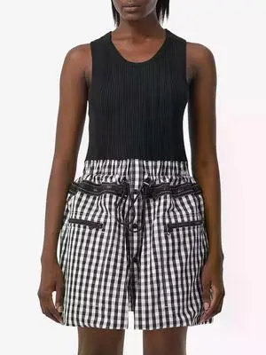Burberry Gingham Loop-back Dress