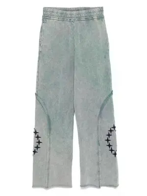 Études Studio Embroidered Track Pants - Blue