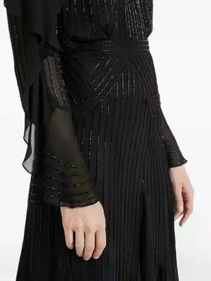 TEMPERLEY LONDON Neptune Midi Skirt