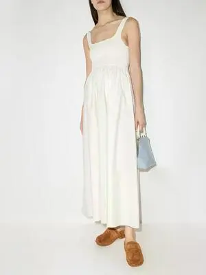 Matteau Square-neck Maxi Dress - Neutrals