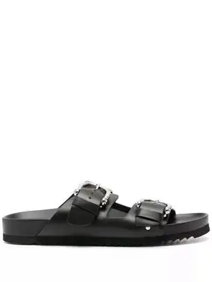 P.a.r.o.s.h Buckled Leather Sandals