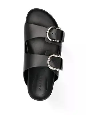 P.a.r.o.s.h Buckled Leather Sandals