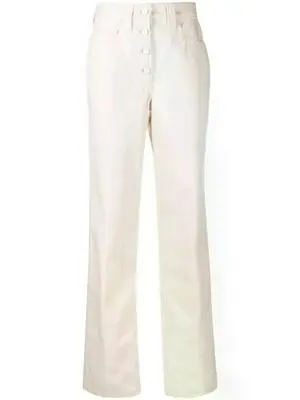 Sunnei Button-fly Flared Jeans