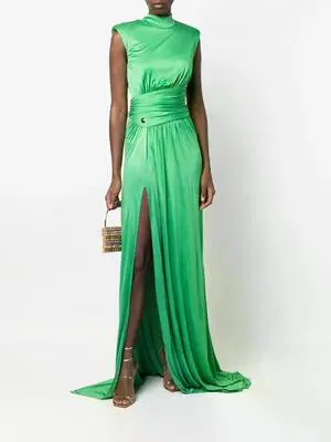Philipp Plein Ruched-detail Gown
