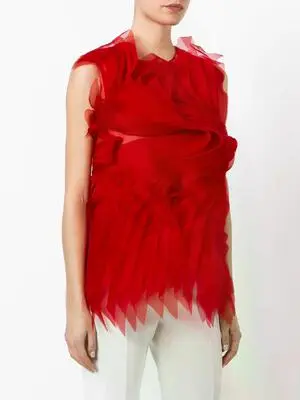 GIANLUCA CAPANNOLO Isabella Ruffled Top