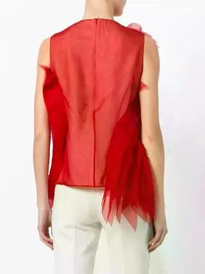 GIANLUCA CAPANNOLO Isabella Ruffled Top