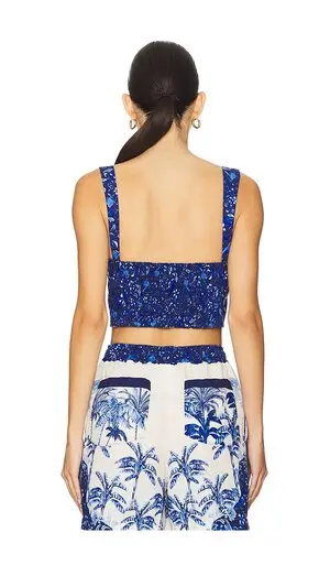Agua Bendita X Revolve Lupe Crop Top