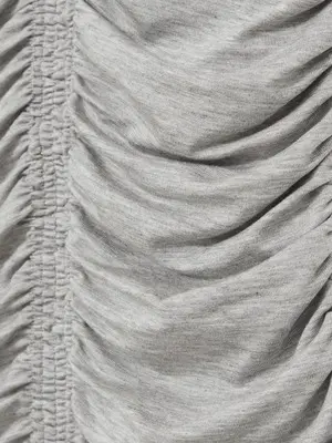 REISS Stretch Lyocell Jersey Ruched Vest