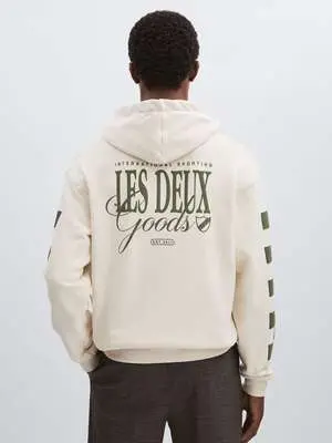 Les Deux Logo Sweatshirts Hoodies For Men