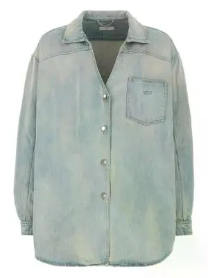 1989 STUDIO Stone-wash Denim Shirt