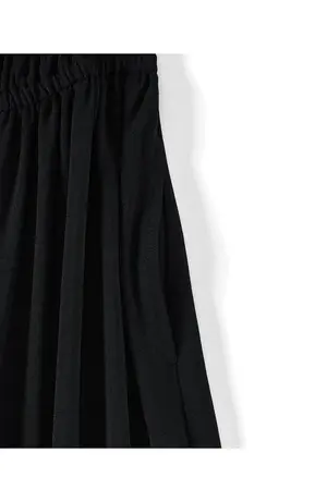 LANDS' END Sleeveless Poplin Smocked Midi Dress