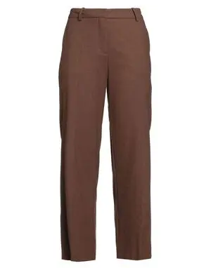 ALYSI Viscose, Polyester, Wool, And Elastane Straight-leg Pants
