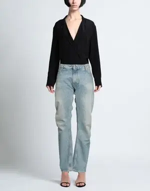 THE BIG WHITE BLUE Denim Mom Jeans