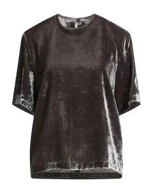 Alpha Studio Solid Velvet Top