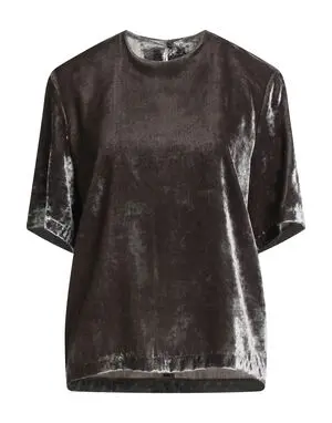 Alpha Studio Solid Velvet Top