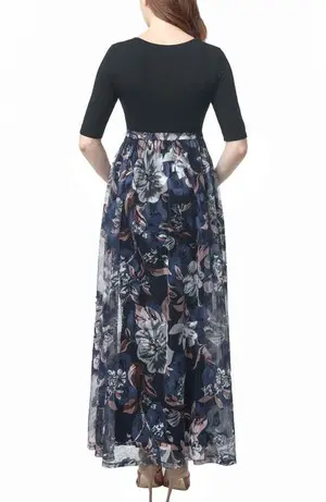 KIMI + KAI Annabelle Maternity Maxi Dress