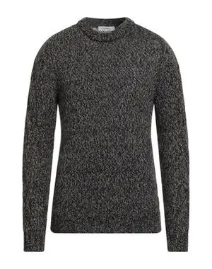 Alpha Studio Sweater In Wool Blend - Grey