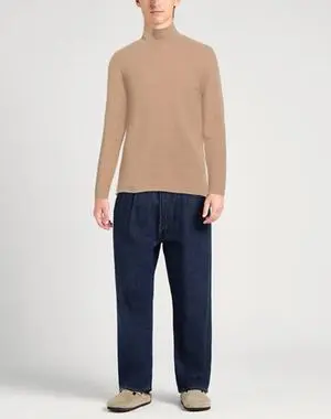 Alpha Studio Turtleneck In Recycled Wool Blend