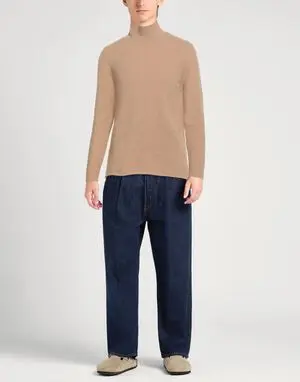 Alpha Studio Turtleneck In Recycled Wool Blend