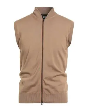 Alpha Studio Sleeveless Cardigans For Men