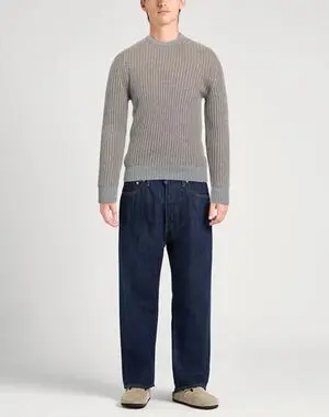 Alpha Studio Sweater In Wool, Viscose, Polyamide, And Cashmere - Grey