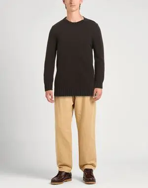 Alpha Studio Sweater In Wool, Viscose, Polyamide, And Cashmere - Brown