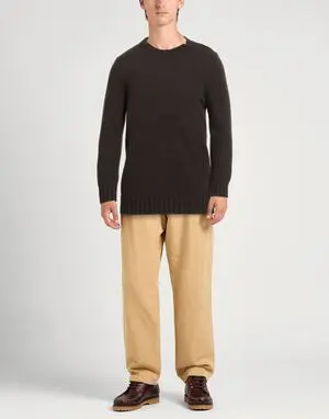 Alpha Studio Sweater In Wool, Viscose, Polyamide, And Cashmere - Brown