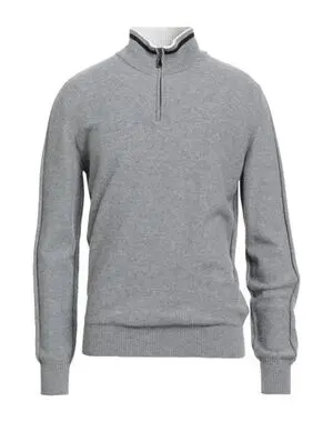 Alpha Studio Wool Half-zip Sweater