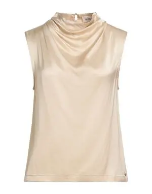 OTTOD'AME Satin Sleeveless Top