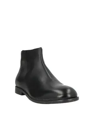Moma Ankle Boots In Leather - Black