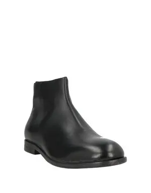 Moma Ankle Boots In Leather - Black