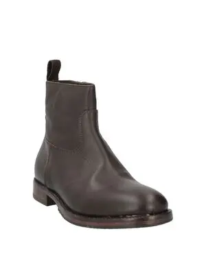 Moma Ankle Boots In Calfskin - Brown