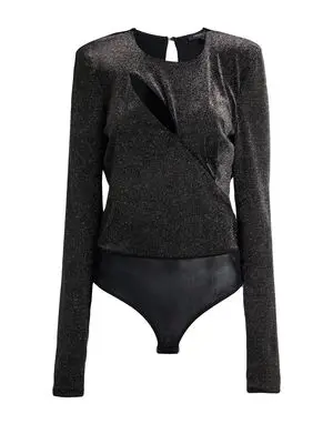 Patrizia Pepe Bodysuit In Polyester And Elastane