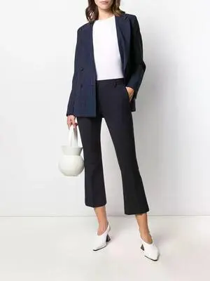 Alberto Biani Cropped Slim-fit Trousers