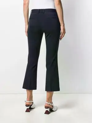 Alberto Biani Cropped Slim-fit Trousers