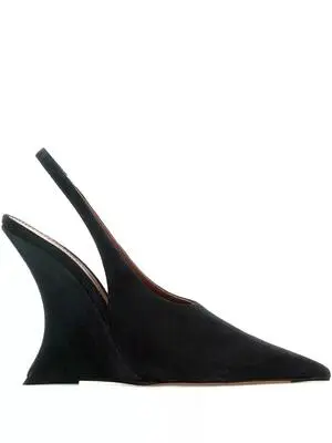 Paris Texas Slingback Wedge Heel Pumps