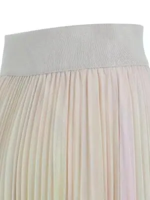 Fabiana Filippi Pleated Midi Skirt - Neutrals