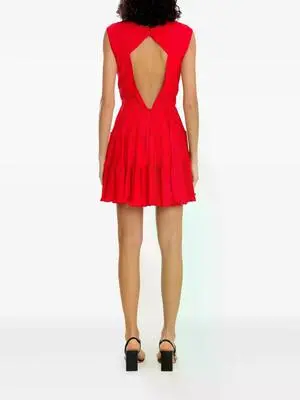 OLYMPIAH Pleated Skater Dress