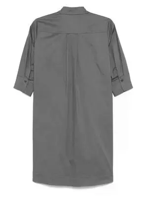 LUISA CERANO Stretch-cotton Shirt Dress
