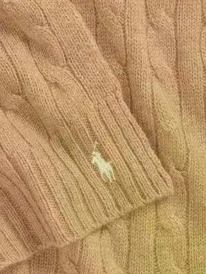Polo Ralph Lauren Cable-knit Scarf - Brown