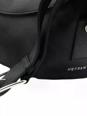 Alexander McQueen Large Sling T-bar Crossbody Bag - Black