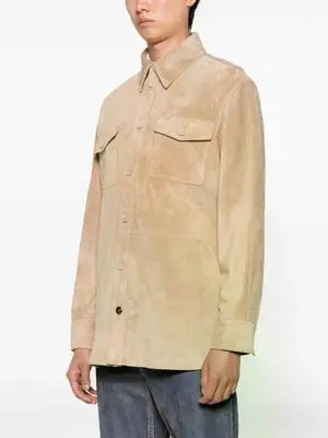 Gabriela Hearst Leather Shirt