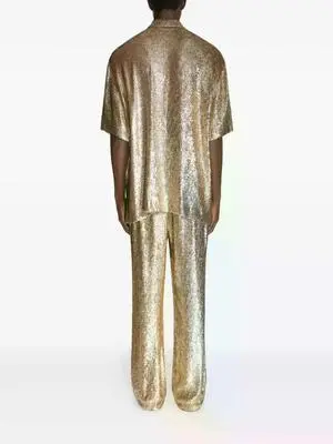 Dries Van Noten Sequin-embellished Trousers
