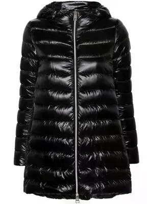 Herno Hooded Puffer Parka - Black