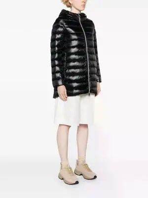 Herno Hooded Puffer Parka - Black