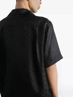Dolce & Gabbana Logo-print Hawaii Shirt - Black