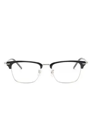 Montblanc Square-frame Eyeglasses - Black