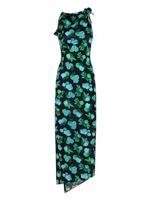 Coperni Floral-print Midi Dress